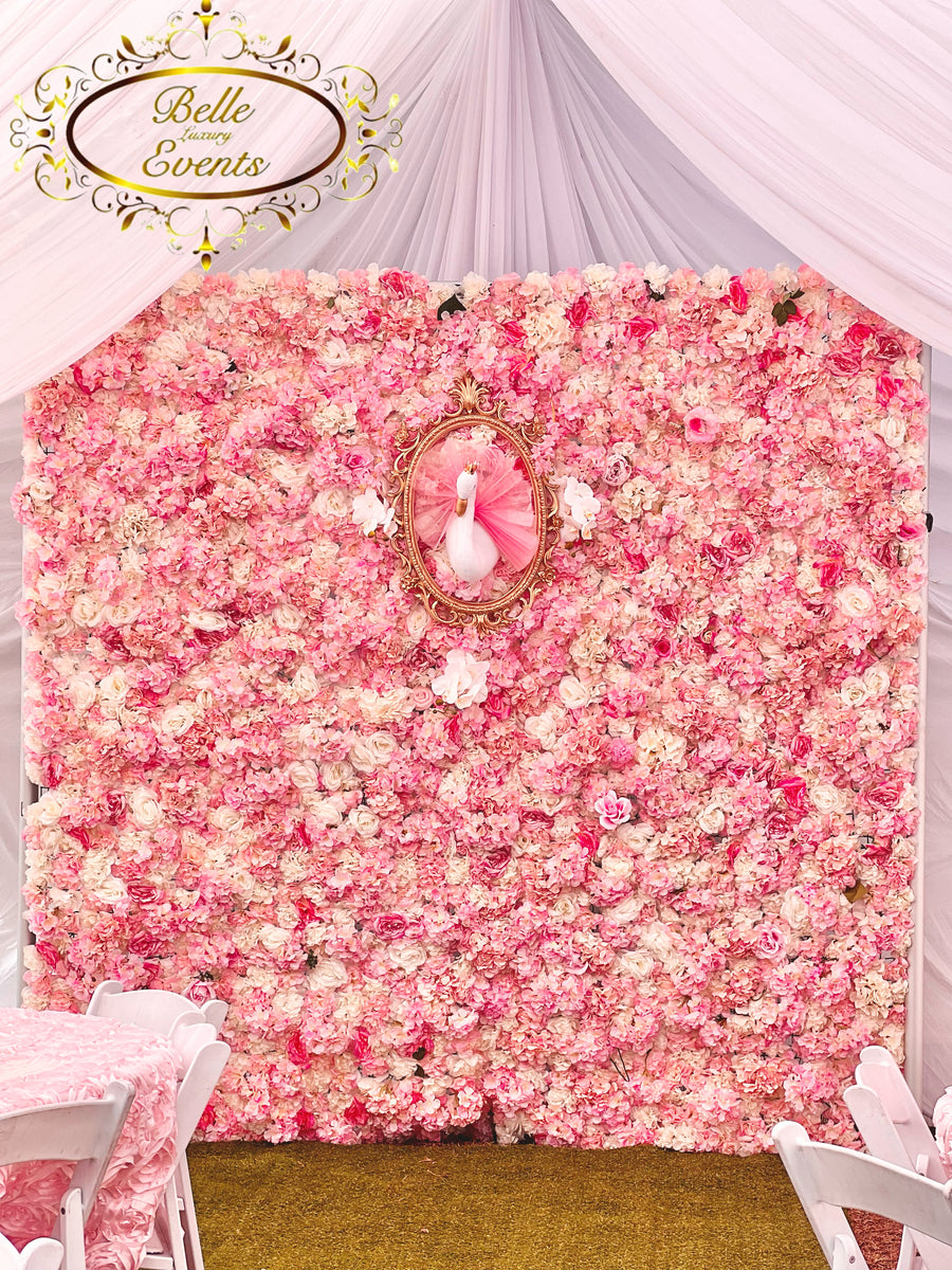 Sofia Flower Wall – Belle Luxury Events